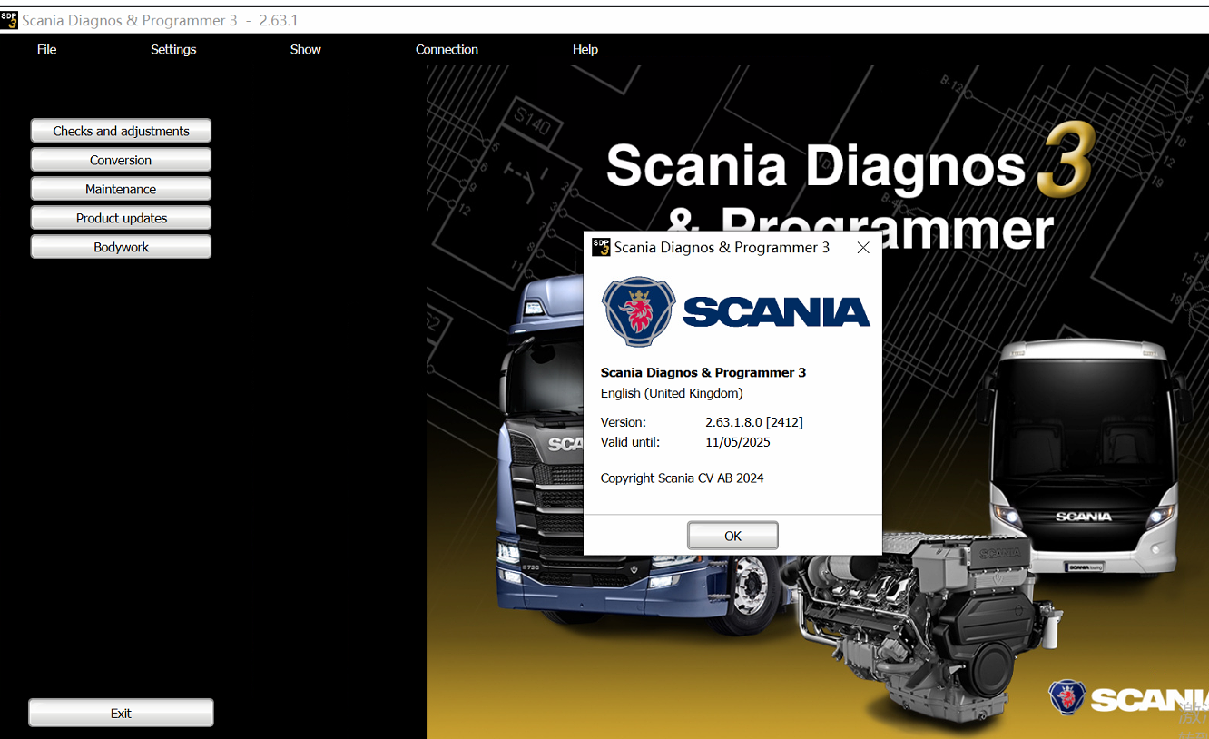 Scania SDP3 V2.63.1 Latest Software Version